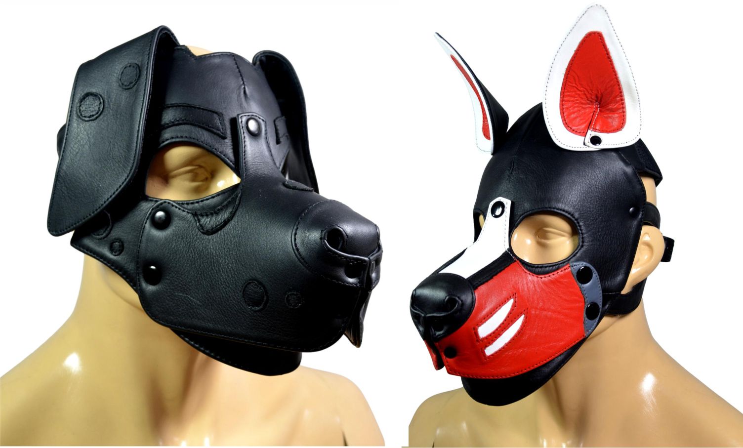 Leather Puppy Hood Mssk - MRI Leathers