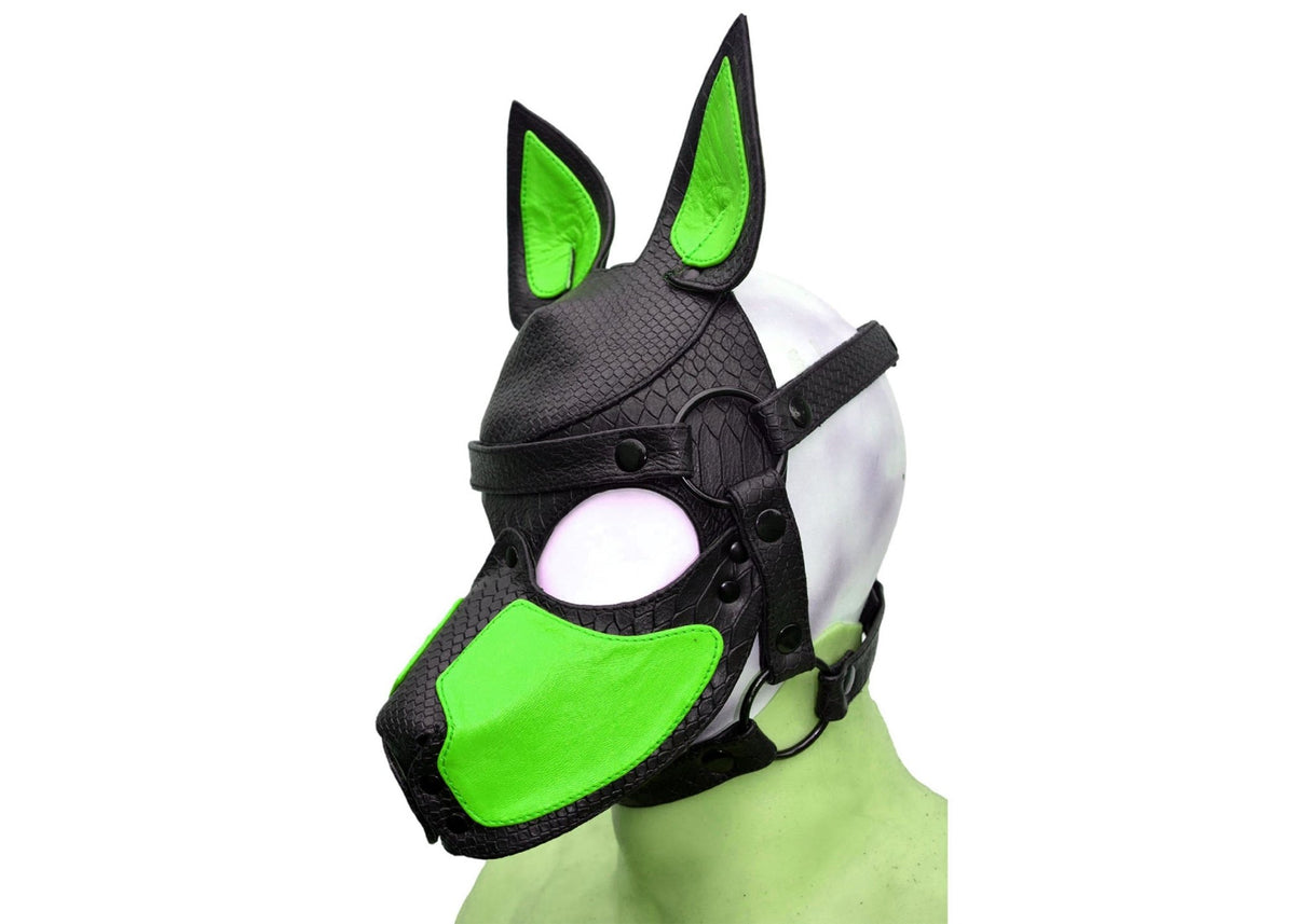 Puppy Mask Head Harness PUP Men Head HARNESS Dog Puppy Gimp Mask Bonda ...